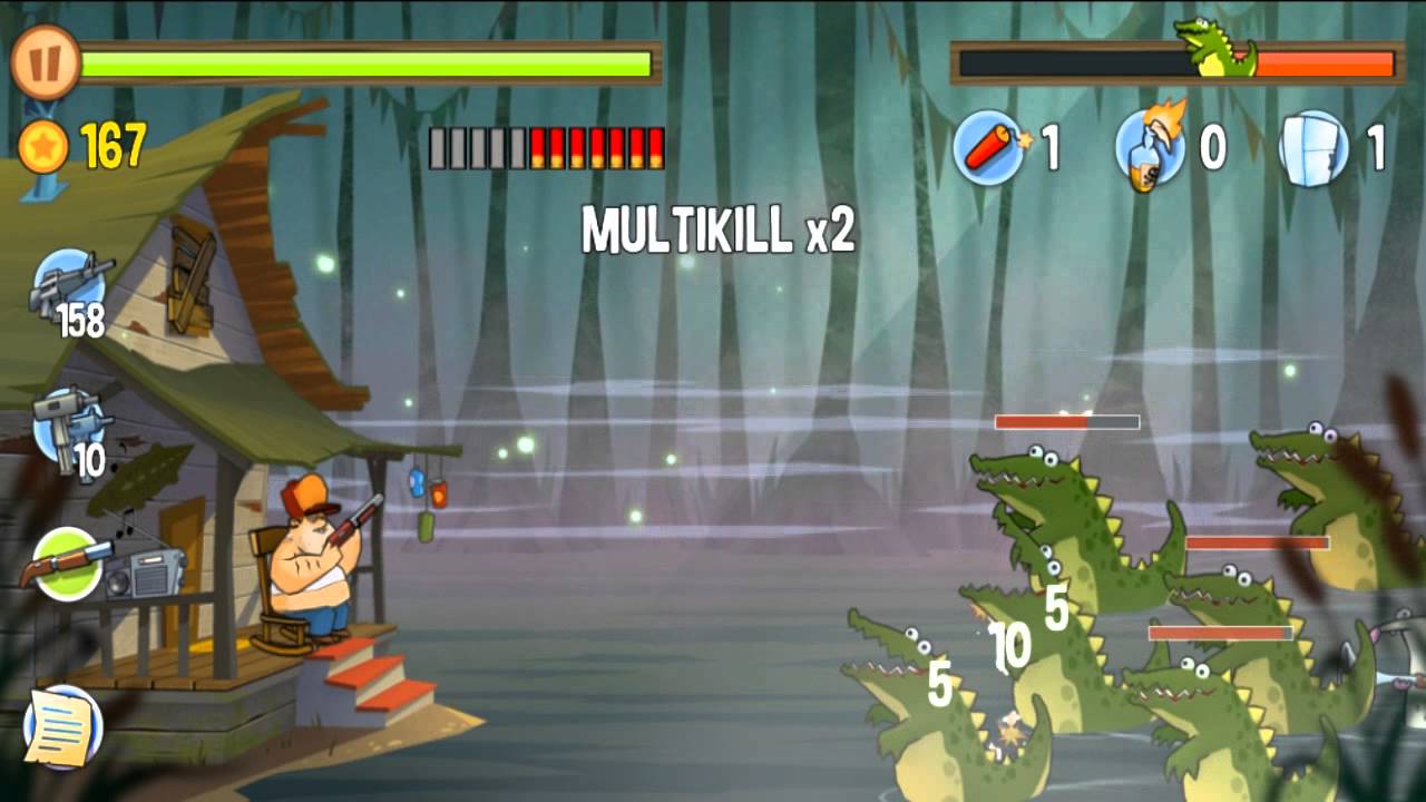 Swamp Attack Gameplay Walkthrough - Level 1-14 for Android/IOS - YouTube