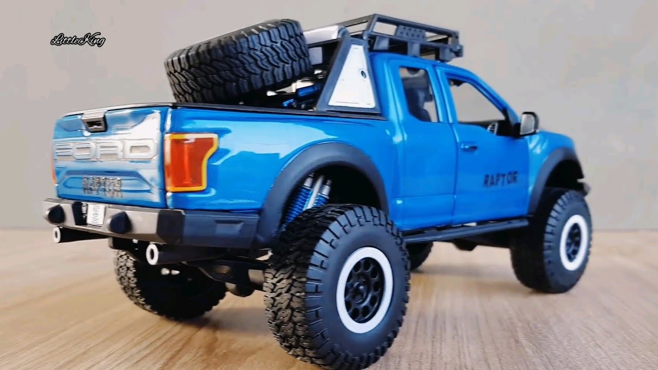 Restoration Miniature Ford F150 SVT Raptor Offroad Model Truck ...