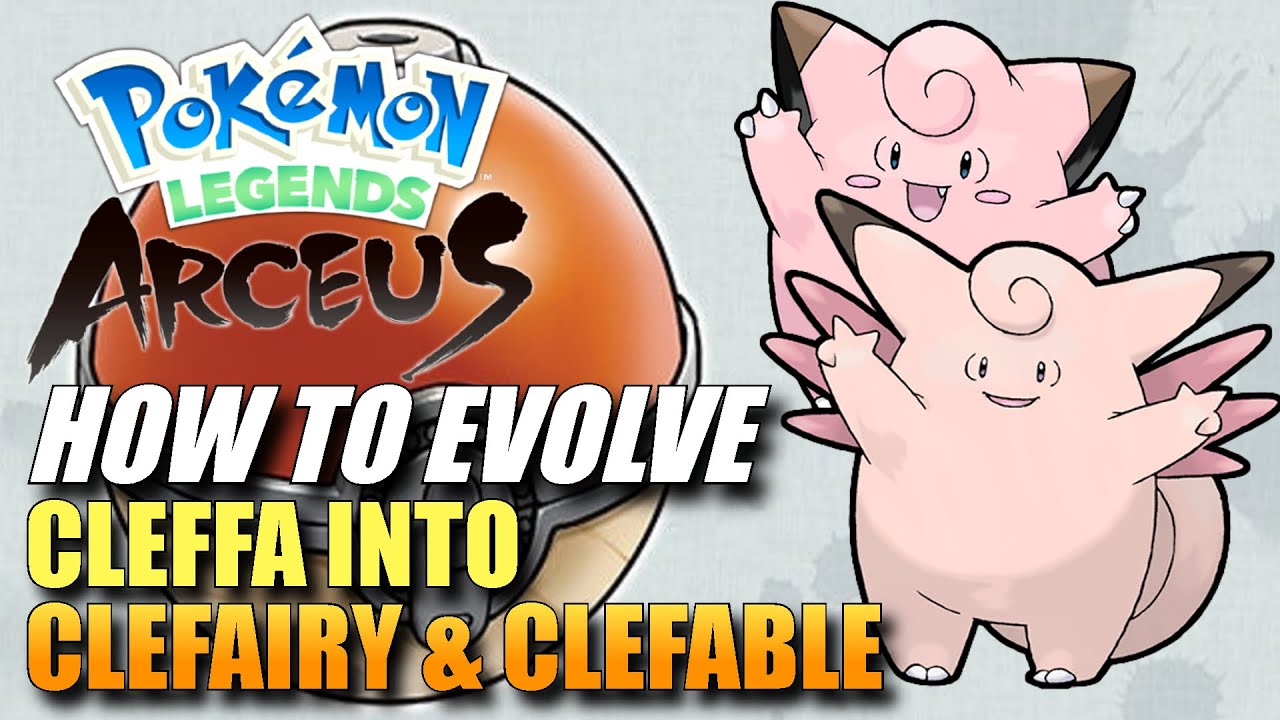 Pokemon Clefairy Evolution