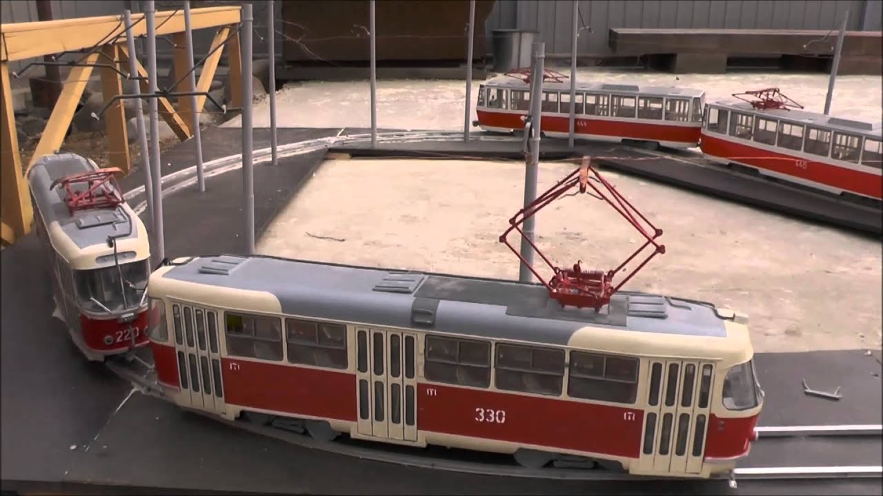 The Model Tram Tatra T6B5 & Tatra T3SU - YouTube