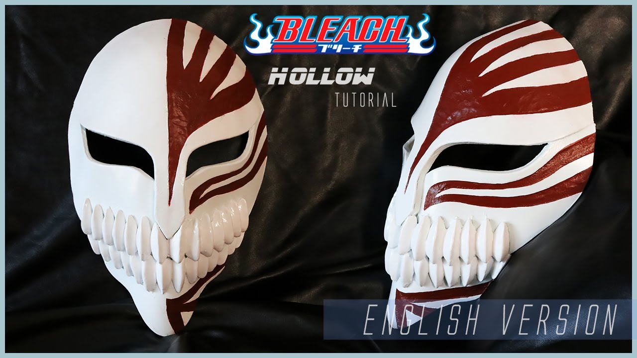 Tutorial: How to make Ichigo's Hollow Mask💀 | BLEACH | Patterns | EVA ...