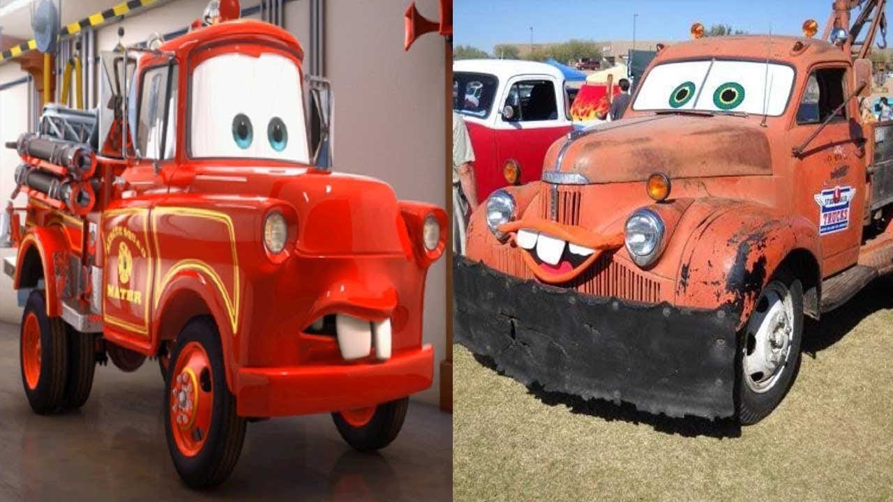 Mater Cars In Real Life - YouTube