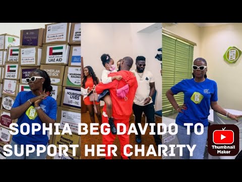 singer Davido baby mama beg him and the public to support her charity ...