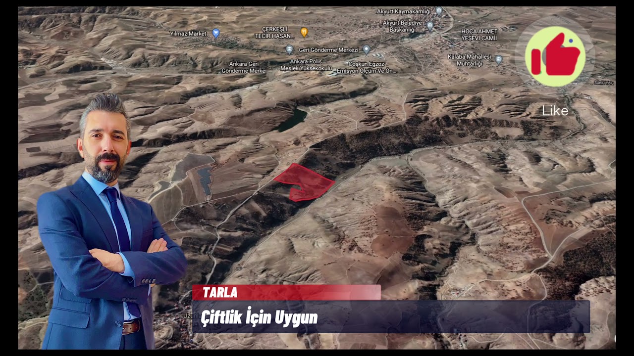 ANKARA AKYURT KALABA' da 106.000 m² Tarla - YouTube