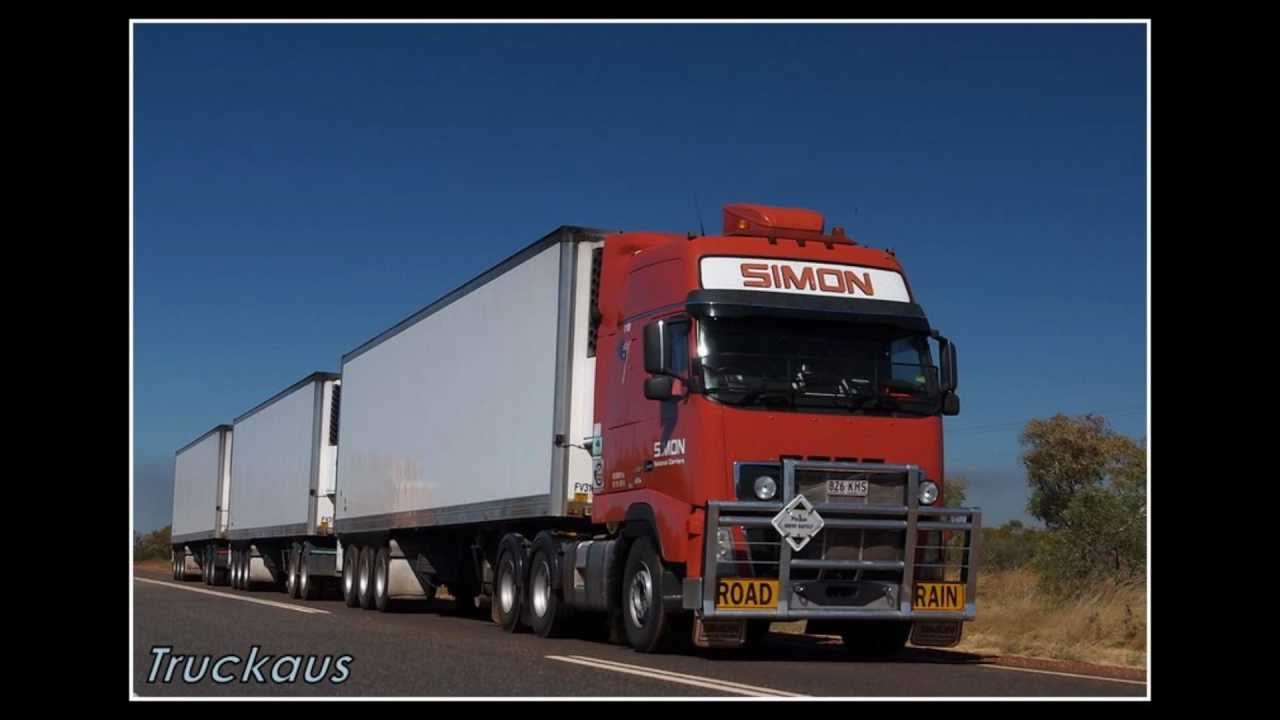 Volvo Roadtrains of Australia - YouTube