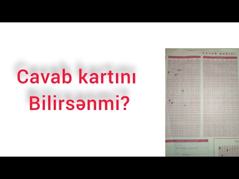 Cavab kartını bilirikmi? #lisey #2025 #cavab