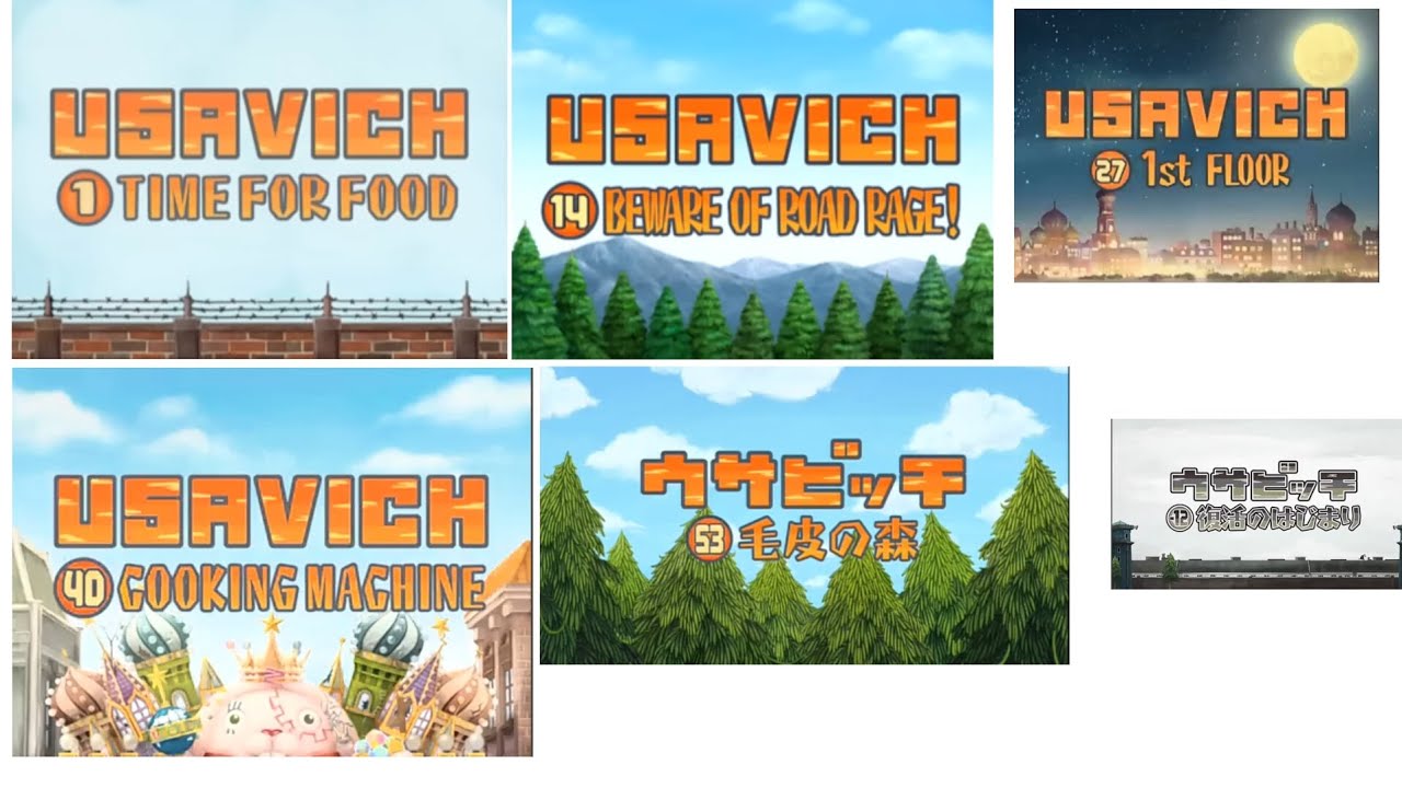 usavich intro season 1-season 6 and end credits 2006-2015 - YouTube