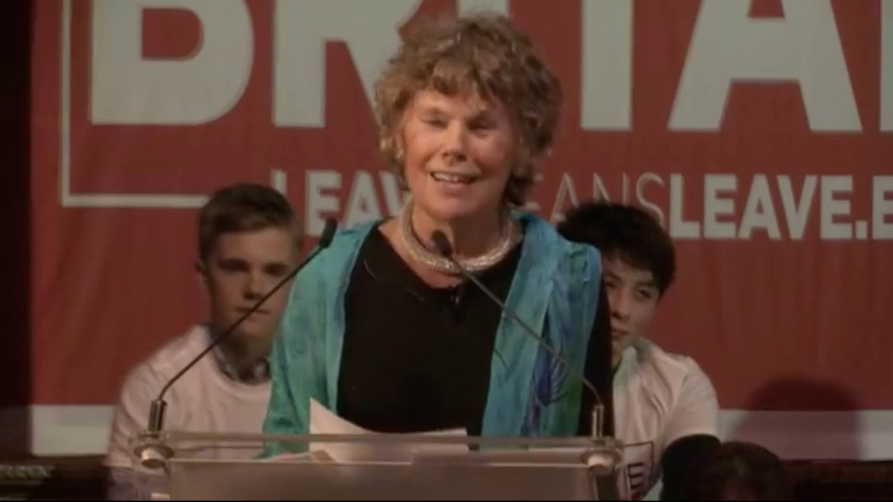 Kate Hoey speaks at the Let's Go WTO Rally - YouTube