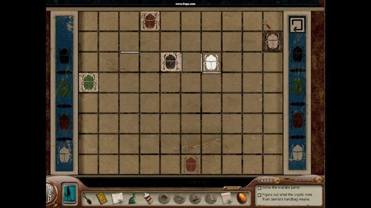 Solving the Scarab puzzle - YouTube