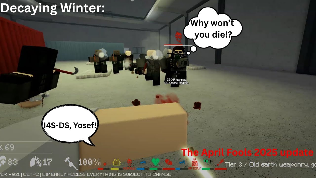 Old Winter Shenanigans (Decaying Winter 2025 April Fools 1st update ...