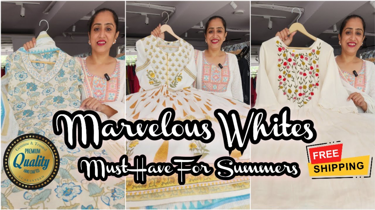 Daily Updates PART - 6 | ALL WHITE COLLECTION | ELEGANT - CLASSY ...