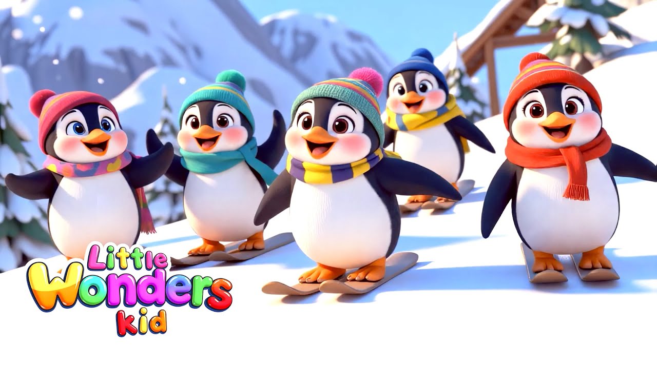 five little Penguins song + More Nursery Rhymes & Kids Songs - Little ...