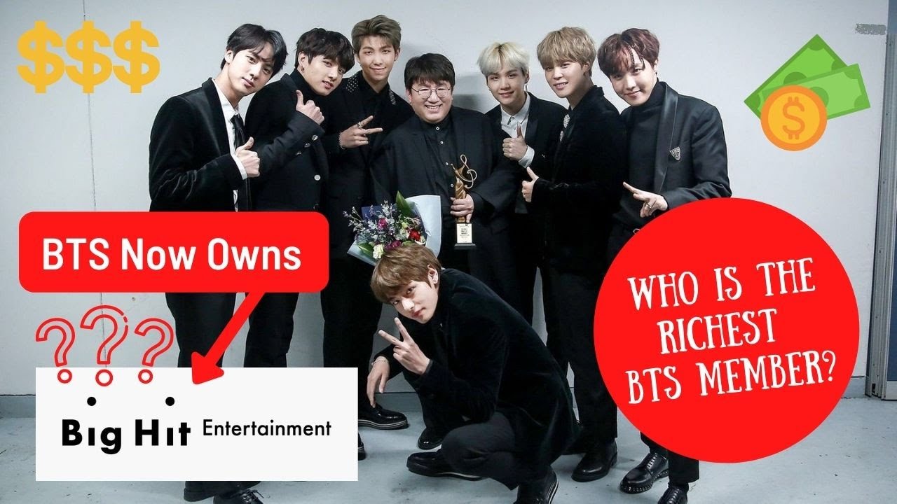 BTS are Now Owners of Big Hit Entertainment [Who is the RICHEST member ...