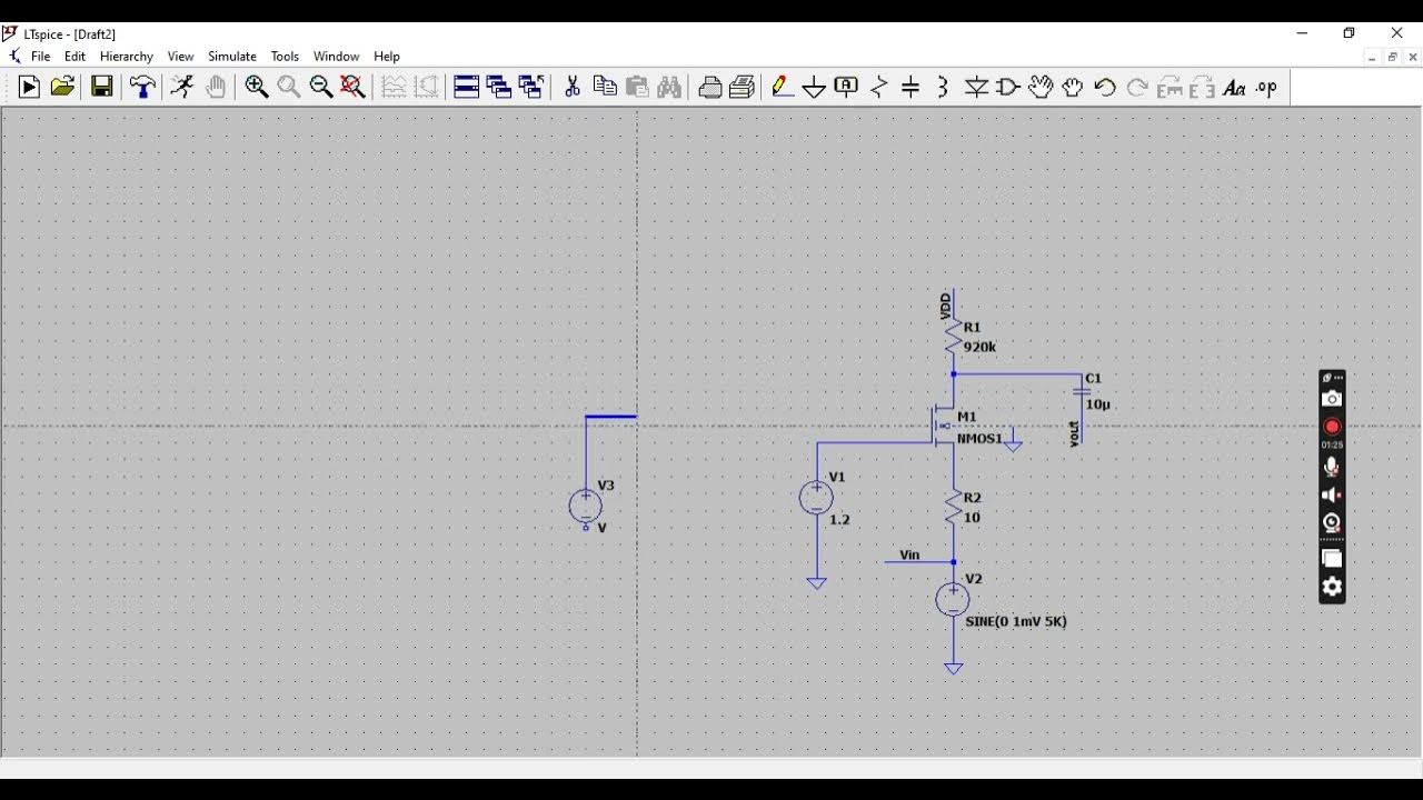 Common Gate Amplifier Design Using LTSpice Part 1 - YouTube