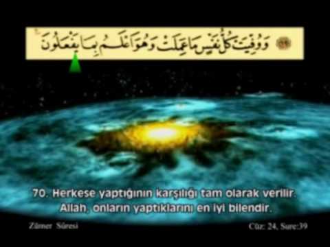 Ahmet el Acemi ZUMER SURESI