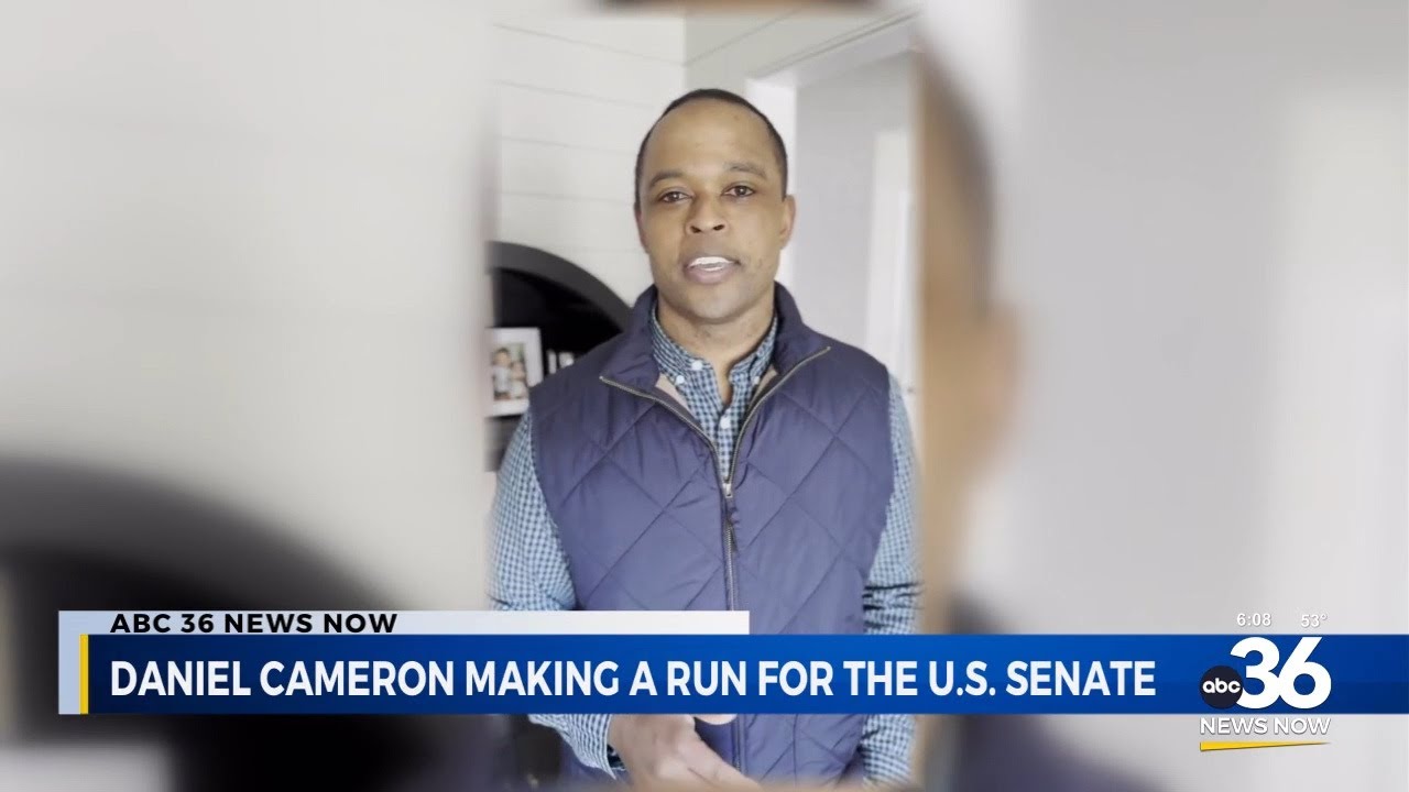 Daniel Cameron making a run for U.S. senate - YouTube