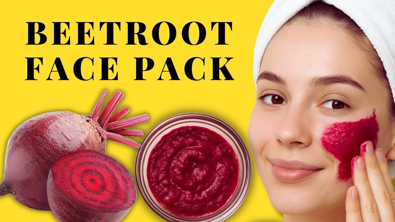 Beetroot Face Mask for Glowing Skin | Beetroot Face Pack at Home # ...