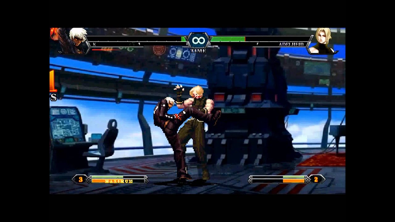 KOF XIII MUGEN Kyo K' Iori Vs Adel.wmv - YouTube