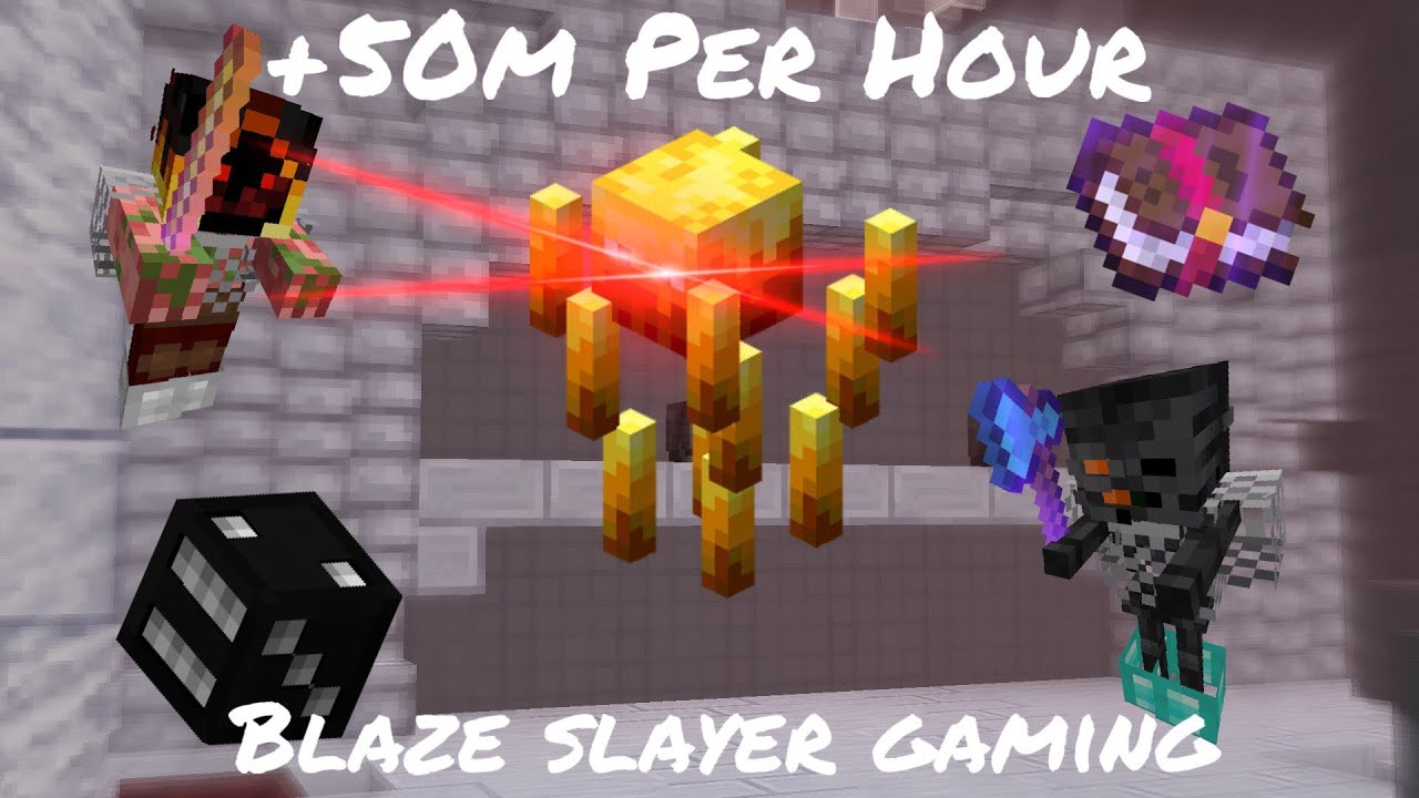 Hypixel Skyblock - Blaze Slayer Gaming - YouTube