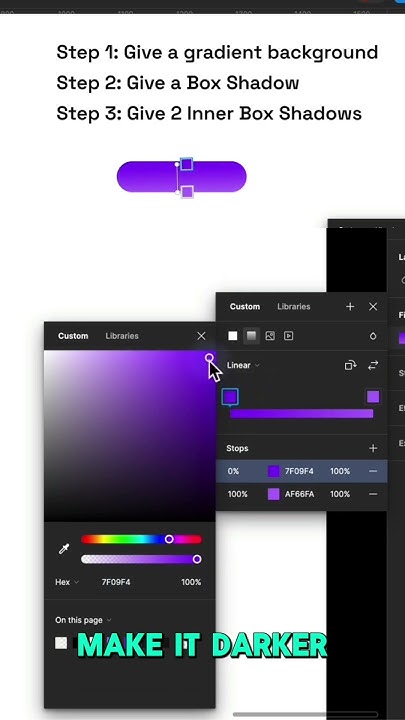 Create Skeuomorphic Buttons In Figma And Elementor Webdesign Youtube