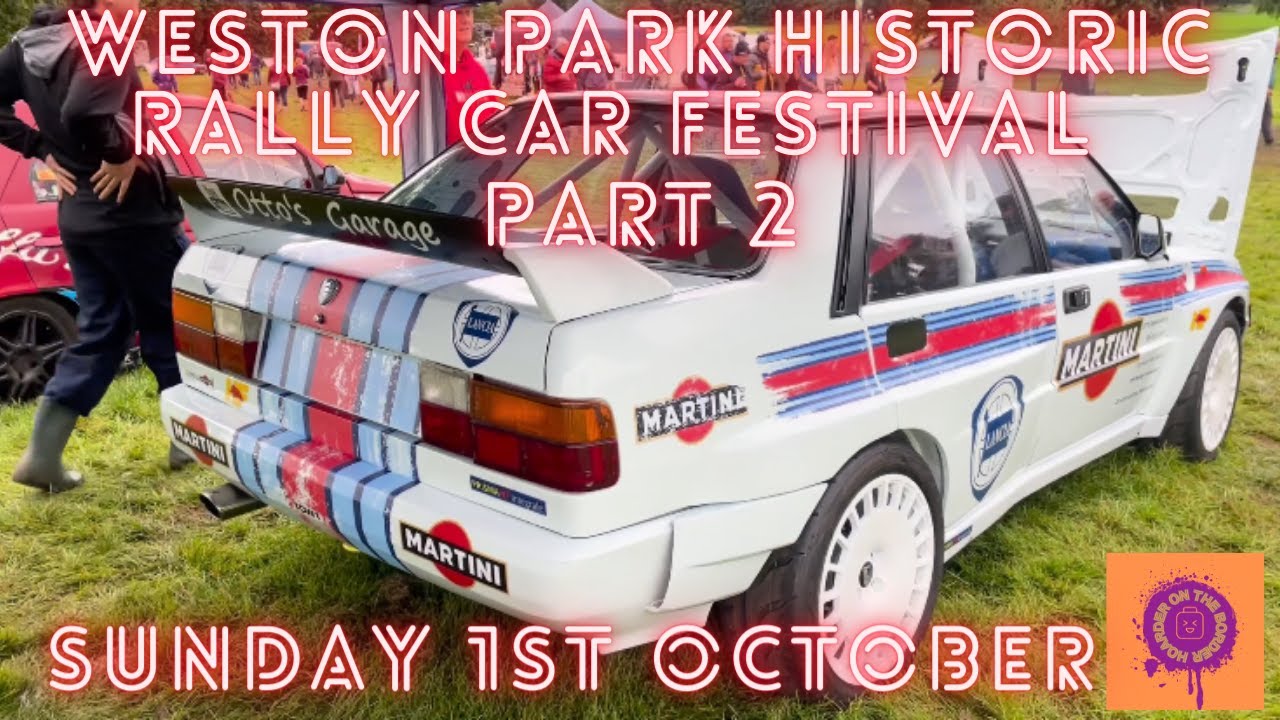 Weston Park Historic Rally Car Festival 1st October 2023 - Part 2 - YouTube