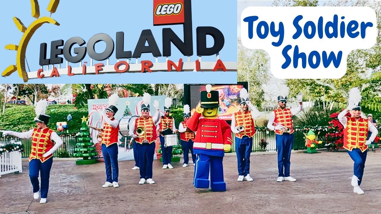 LEGOLAND Holiday Fun! 🎄 Toy Soldier Show & Marching Band Performance ...