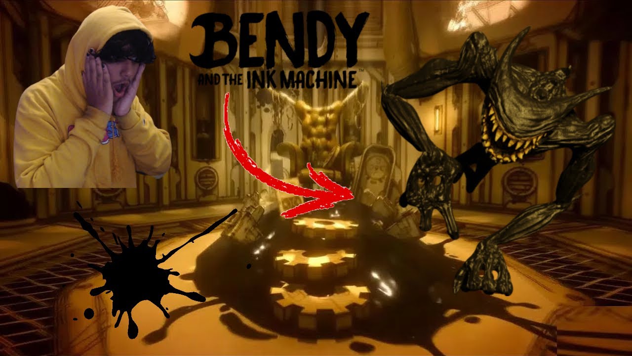 BENDY TURNED INTO A MONSTER?!?!?!?!?!?! (Bendy and the Ink Machine ...