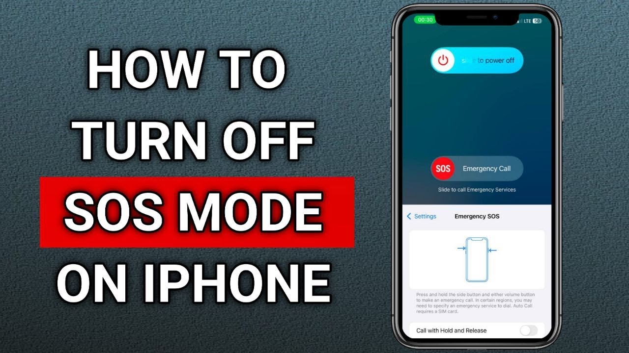 How to Turn Off SOS Mode on iPhone | Easy Method to Disable Emergency ...