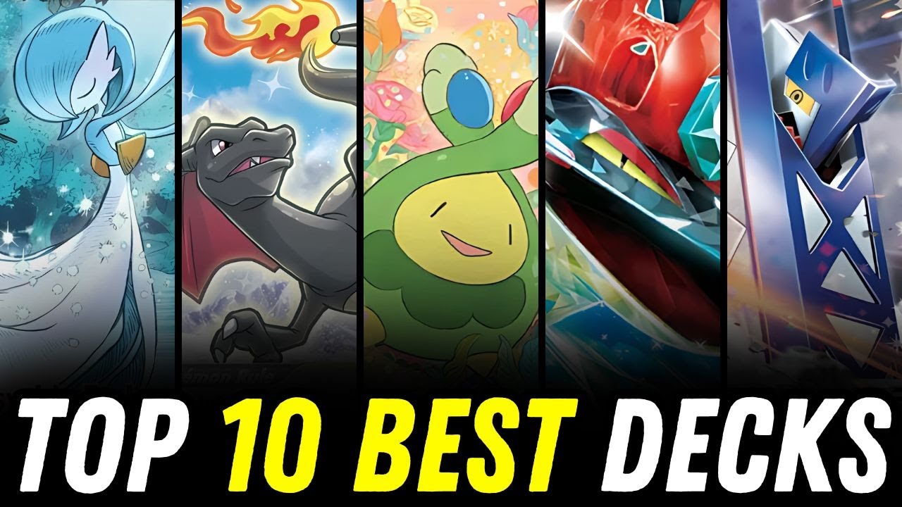 Top 10 Meta Decks Pokemon TCG | Prismatic Evolutions - YouTube