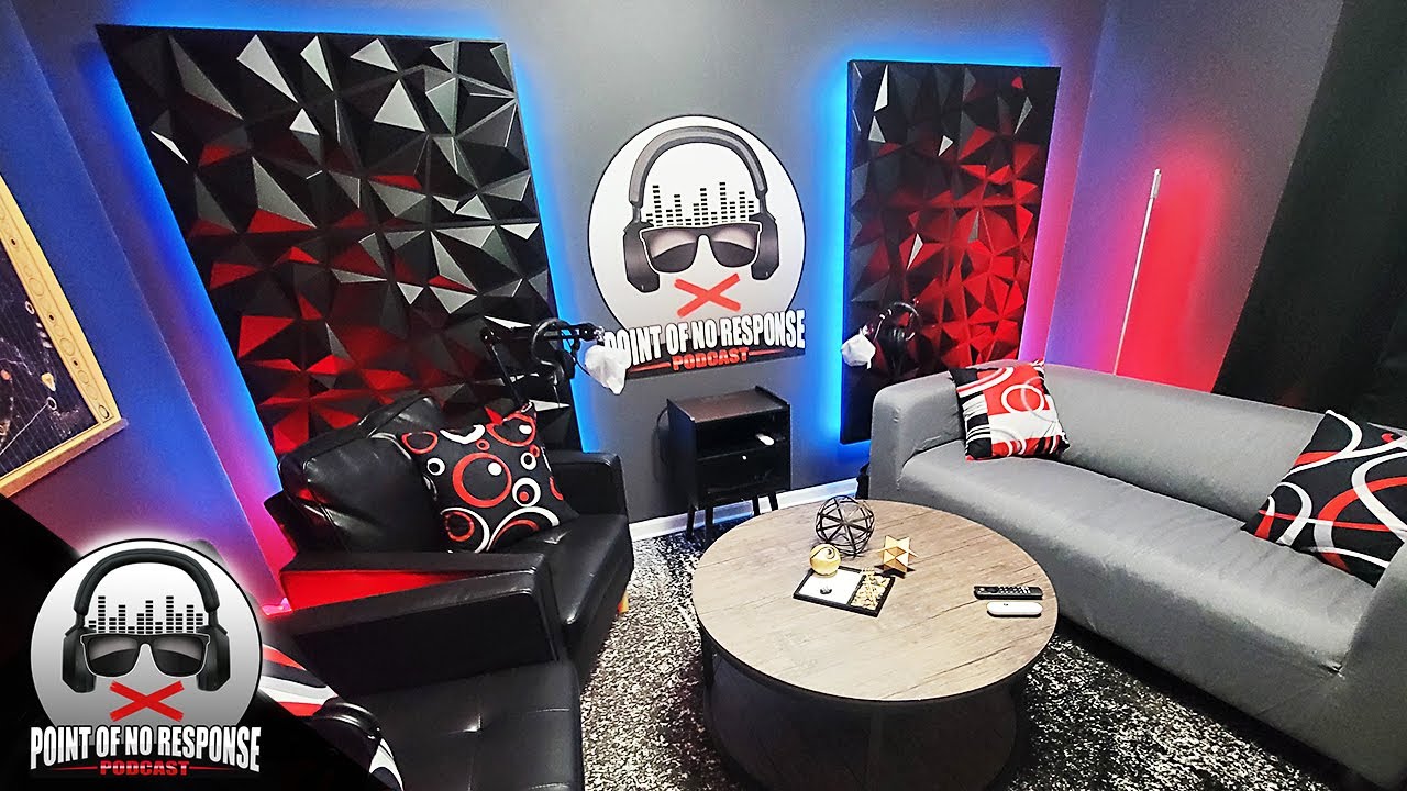 How to Build 3D Wall Panels with LEDS for a Podcast Studio - CHEAP and ...