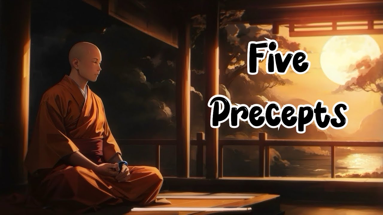 What are the Five Precepts of Buddhism ? - YouTube