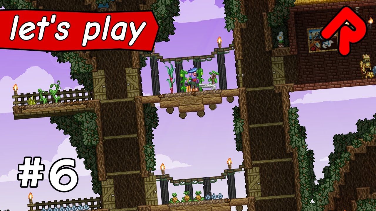 Vertical Farming! | Let's play Starbound Banyan Tree ep 6 - YouTube