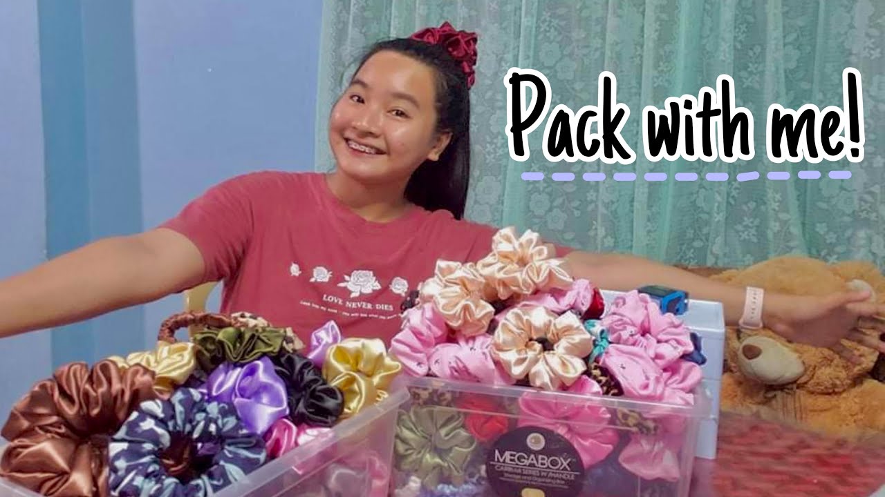 PACK ORDERS WITH ME - packing facebook orders | Adeline Yap - YouTube