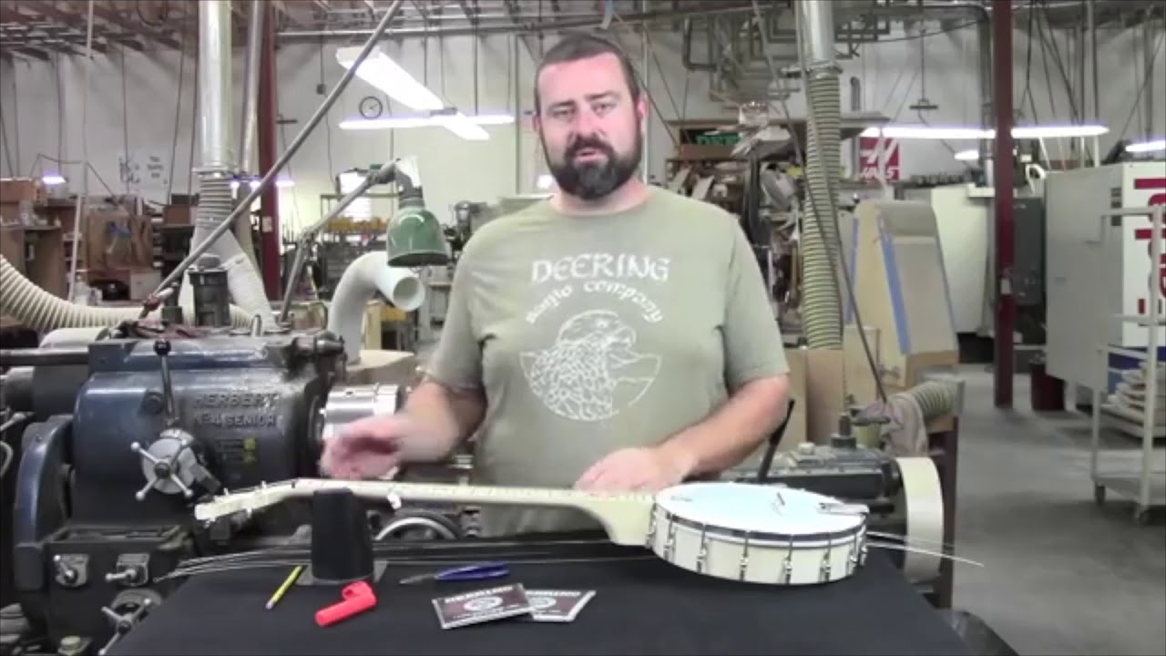How To Set Your Banjo Intonation - YouTube