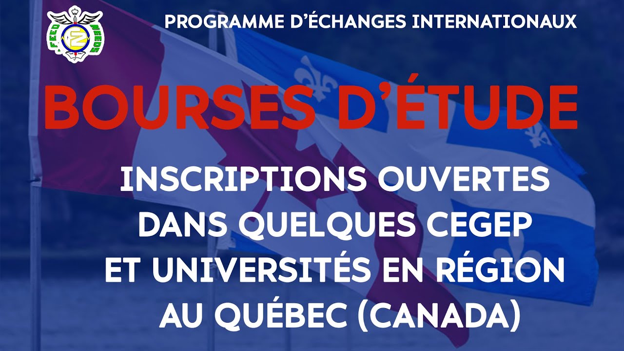 ETUDIER AU CANADA - Inscriptions ouvertes dans quelques cegep et ...
