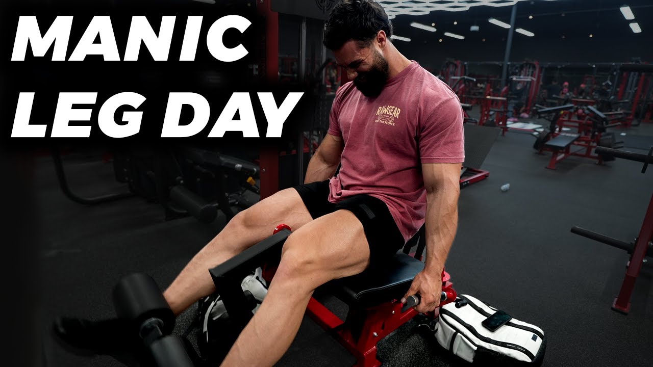 MANIC LEG DAY - YouTube
