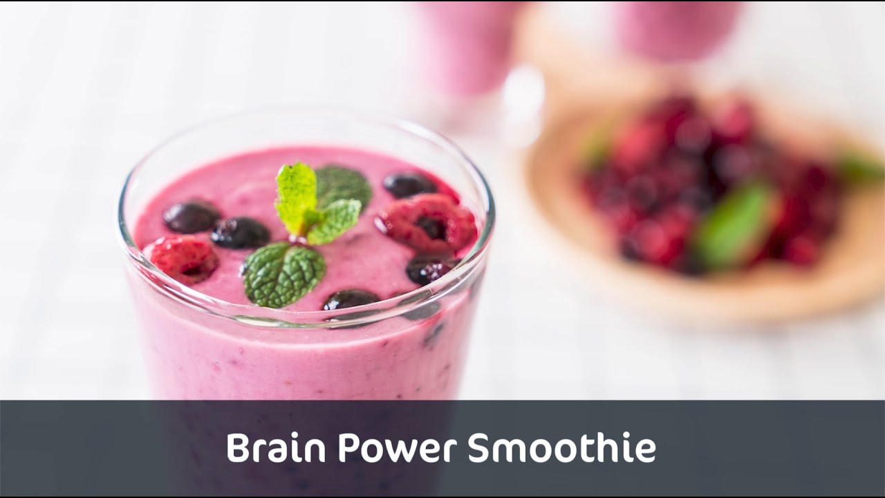 Brain Power Smoothie - YouTube