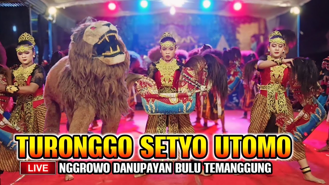 Singo Barong TSU TURONGGO SETYO UTOMO live Nggrowo Danupayan Bulu Temanggung - YouTube