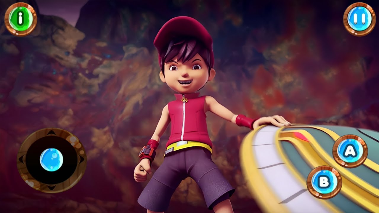 Gameplay Boboiboy Fire - Game Boboiboy Galaxy Run Part 23 - YouTube