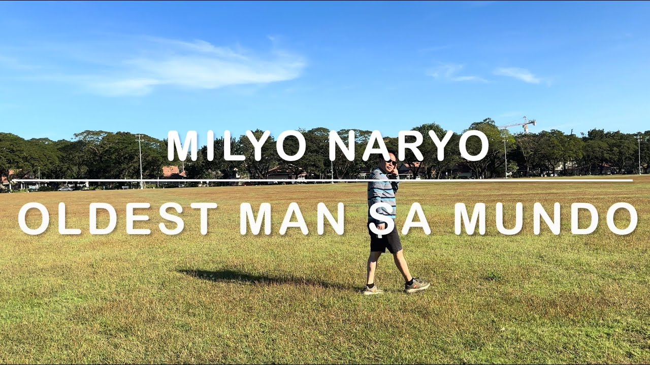 1849 Oldest Man Sa Mundo - Milyo Naryo (Karaoke) - YouTube