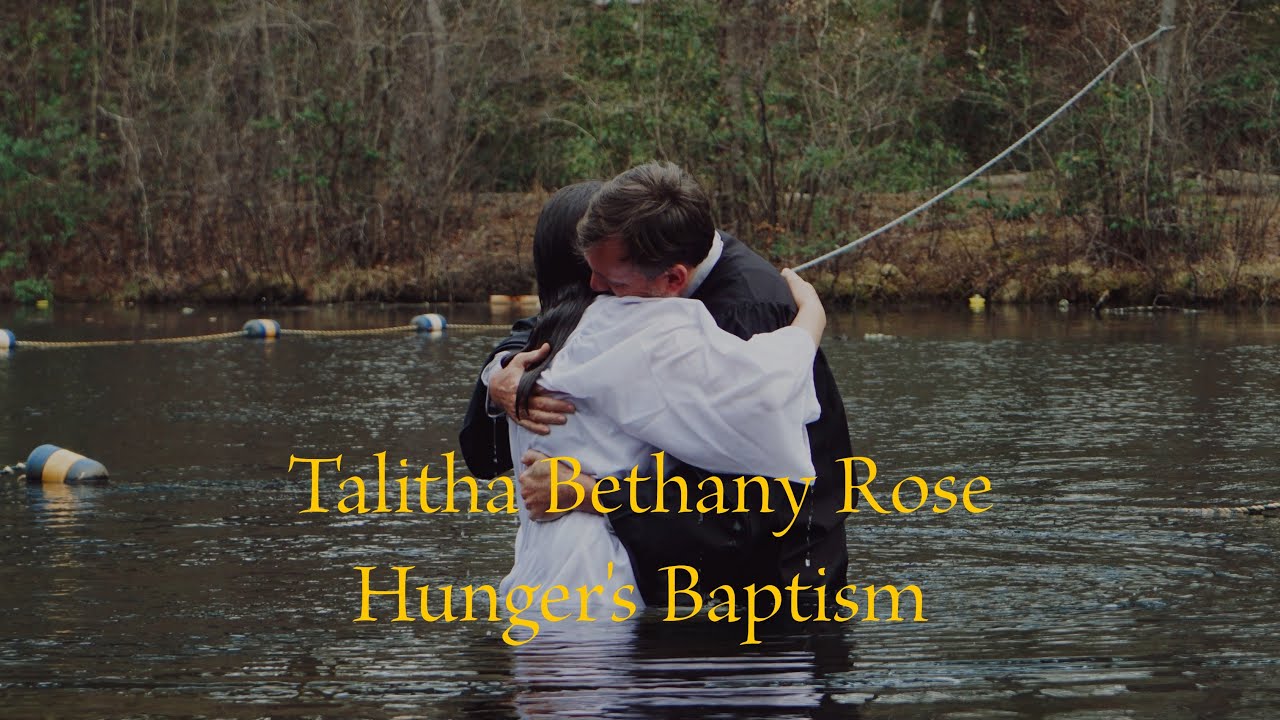 Talitha Bethany Rose Hunger's Baptism - YouTube