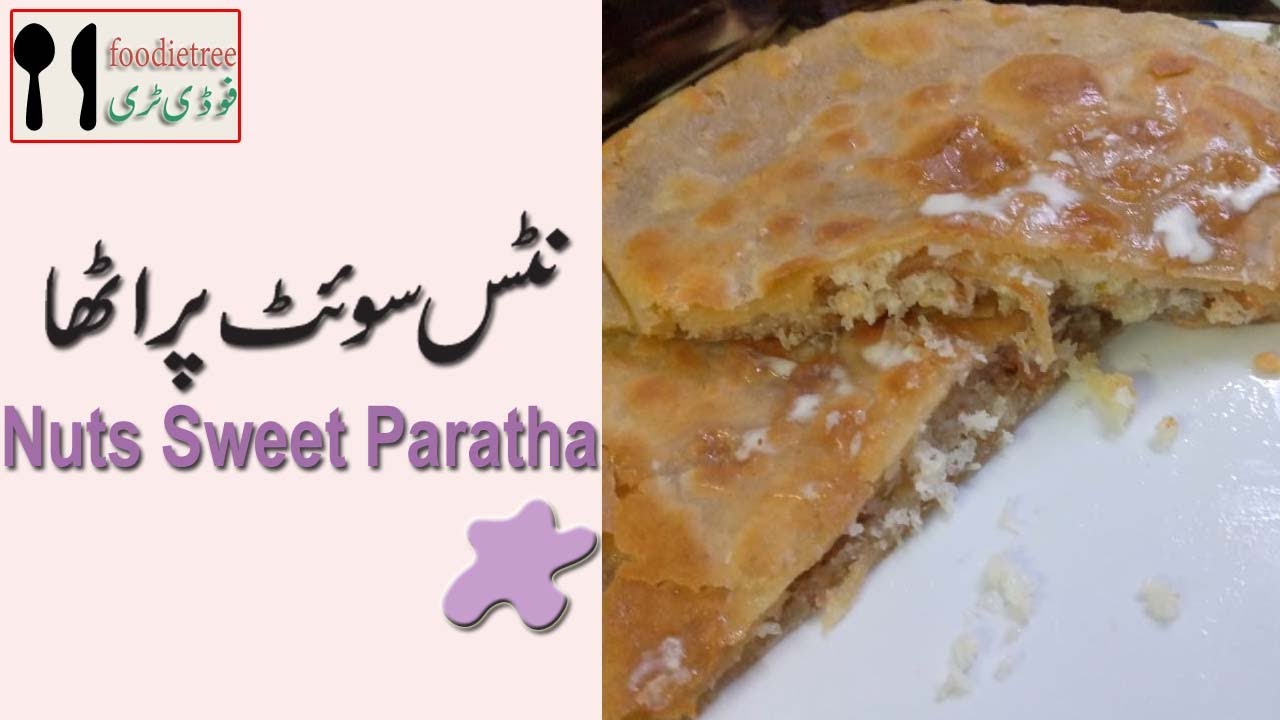 Make these Nuts and Sweet Paratha with Kids in Minutes! || foodietree ...
