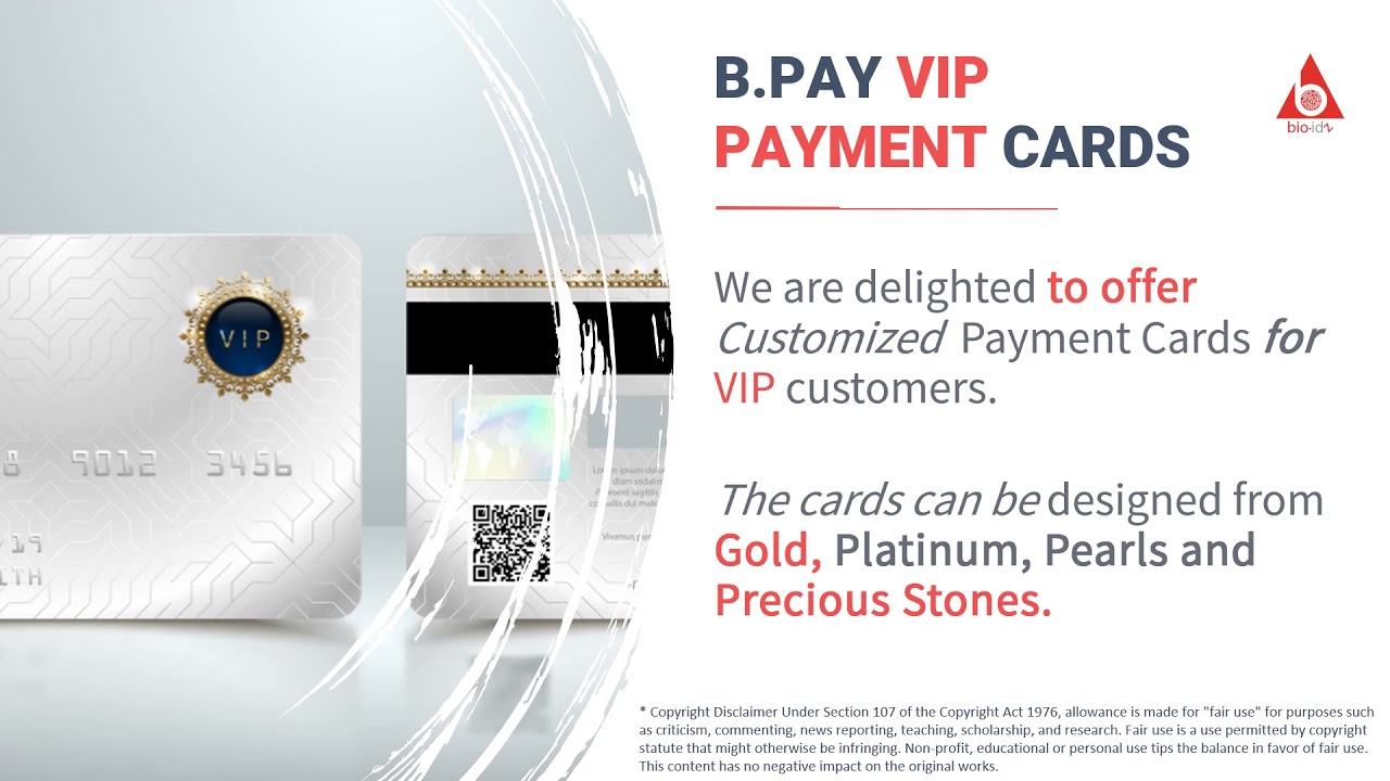 B.PAY – Jewelry Cards for VIP & VVIP Membership, Contact and ...