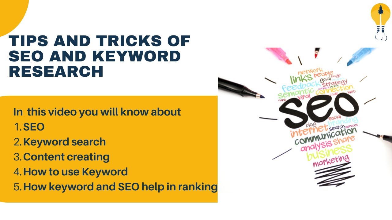 SEO and Keyword search in Digital Marketing strategy - YouTube