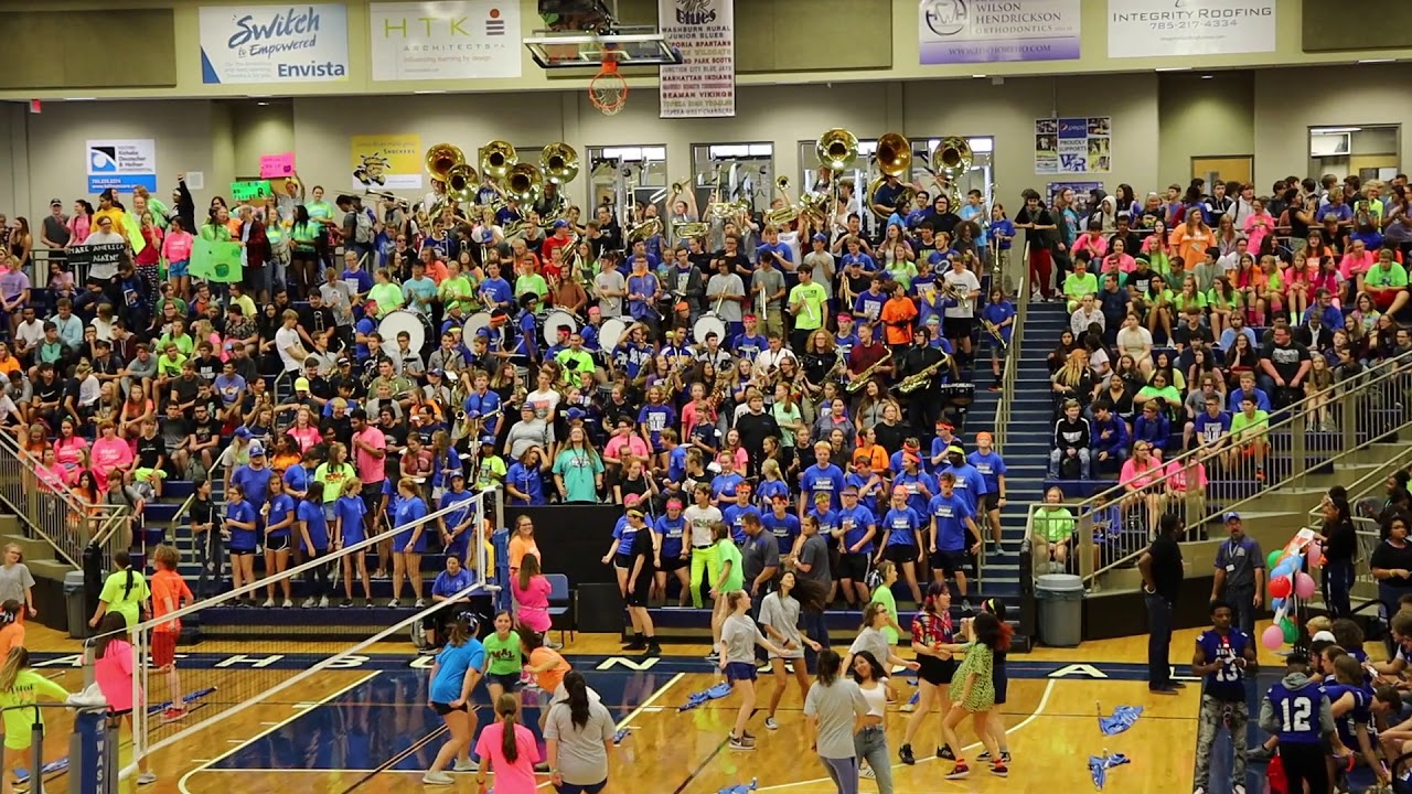 Washburn Rural Homecoming Celebration - YouTube