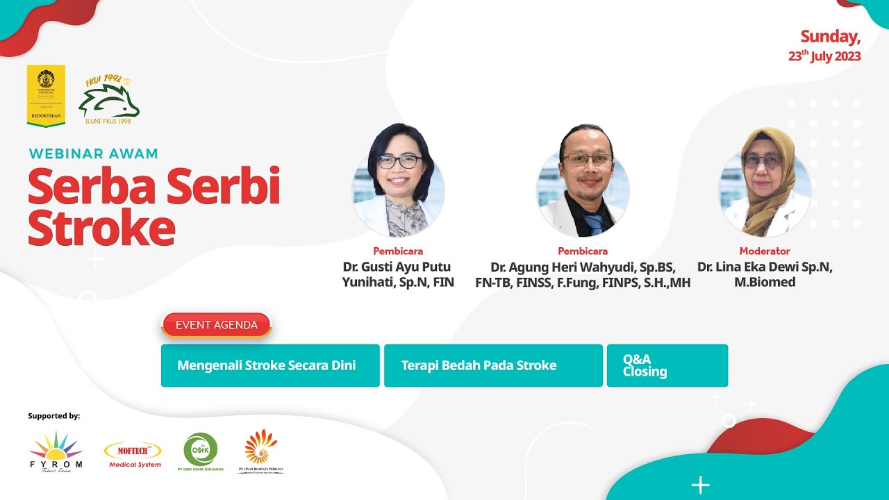 WEBINAR AWAM : Serba - Serbi Stroke - YouTube