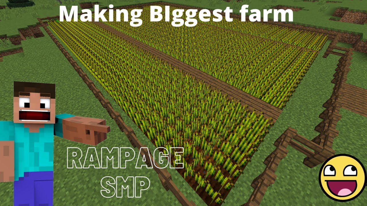 Making Unlimited Food Farm In Rampage SMp |Minecraft| #2| - YouTube