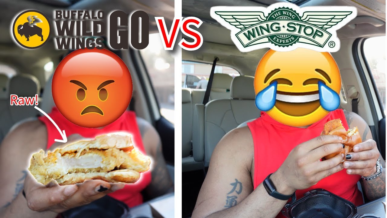 RAW CHICKEN. Buffalo Wild Wings vs Wingstop GONE WRONG. - YouTube