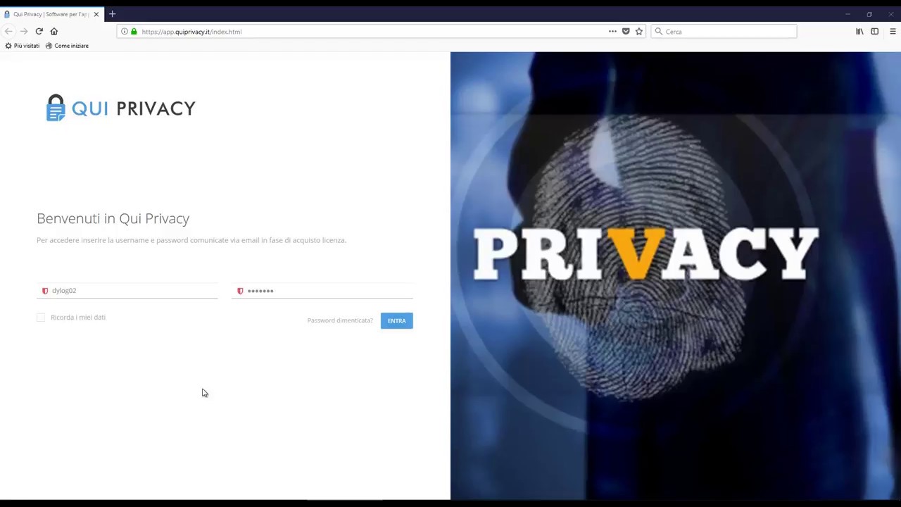 QUI PRIVACY - Demo - YouTube