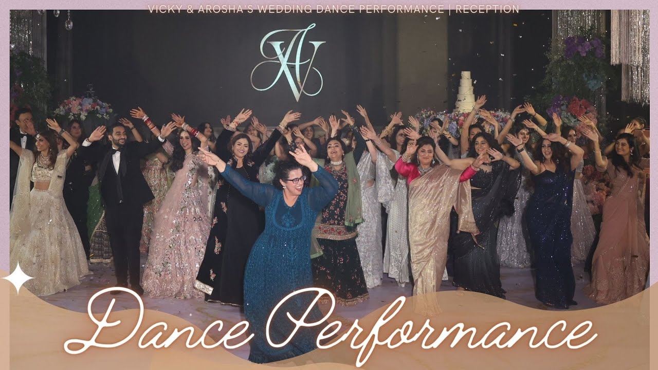 Vicky & Arosha's Wedding Dance Performance | Reception - YouTube